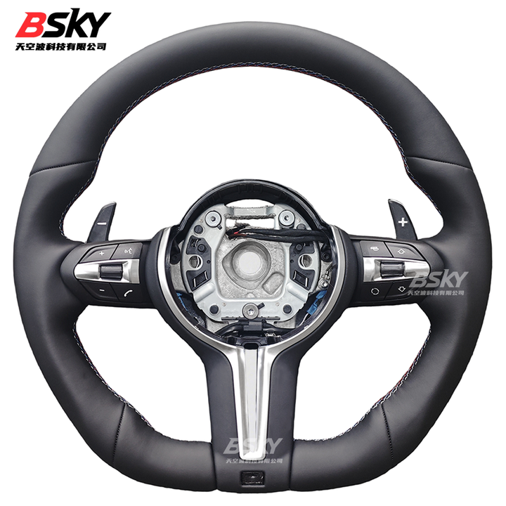 For BMW Basic Steering Wheel Can Be Customized with Full Leather ...