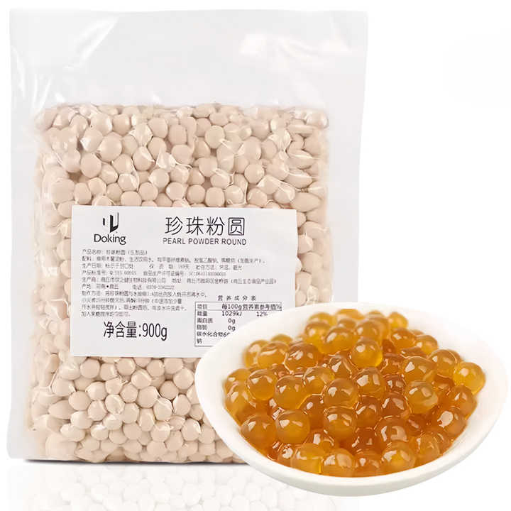 Doking New Products Hot Selling for Bubble Tea Shop High Content Conventional Tapioca Pearls ...