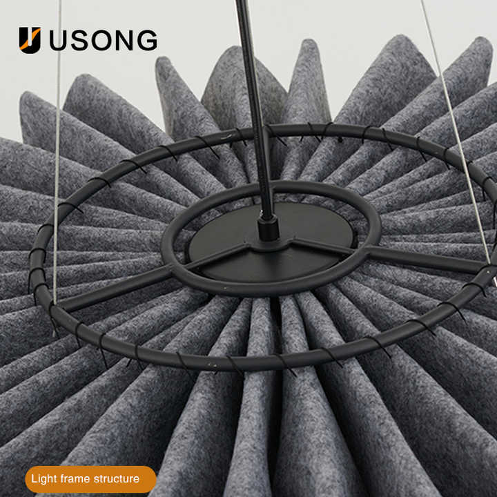 Luxury Home Sound Absorption Ceiling Lighting Noise Reduction Felt ...