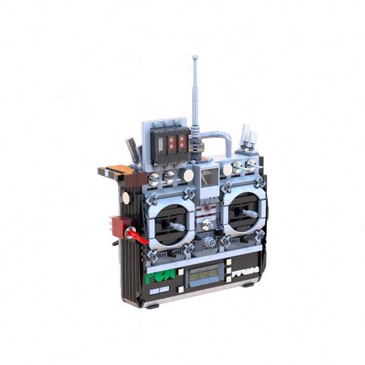 Funbuild Movie Series MOC-163490 Doc Browns DeLorean Remote Control ...