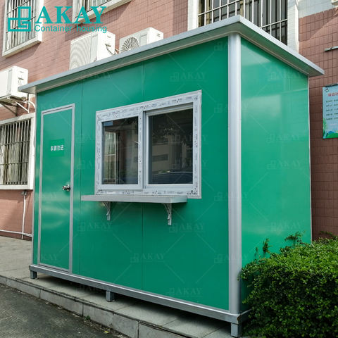 Outdoor Use Security Design House Security Portable Sentry Box Prefab ...