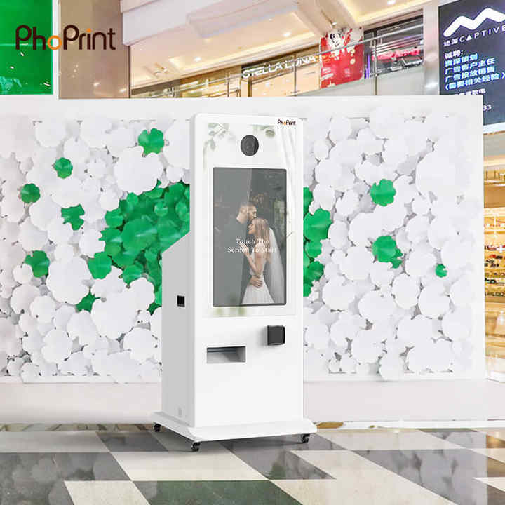 Phoprint Touch Screen Instant Vogue Photo Booth Credit Card Payment ...