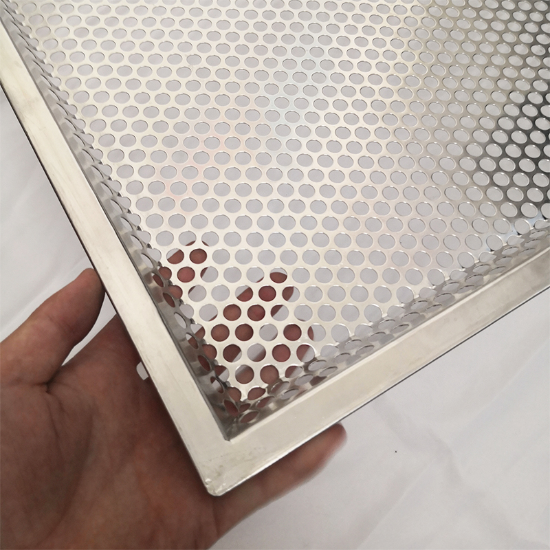 Perforated Stainless Steel Trays for Baking & Drying