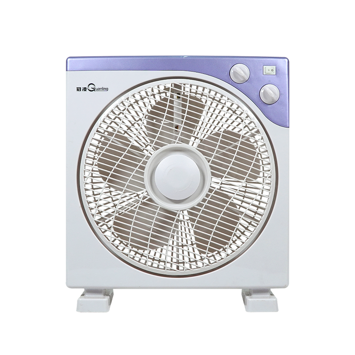12-Inch Tabletop Oscillating Box Fan Mechanical Control Plastic ...