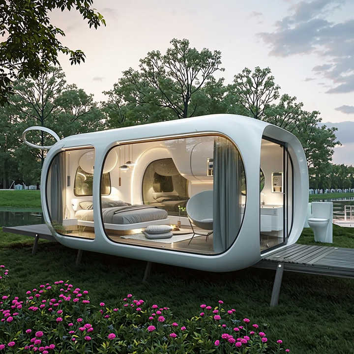 Fast Installation 40ft Spaceship Commercial Space Airship Container ...