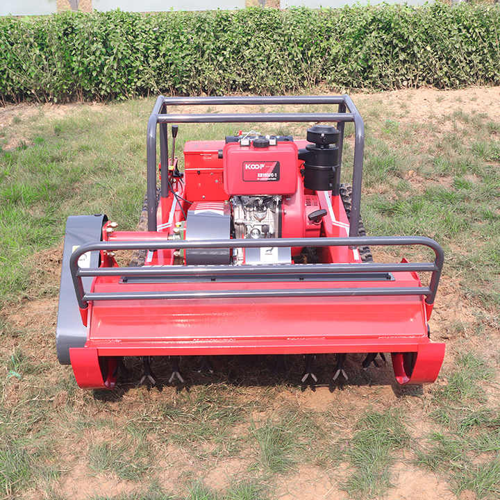 Diesel Engine Small Robot Grass Cutter - Cutting Width 800mm to 1200mm