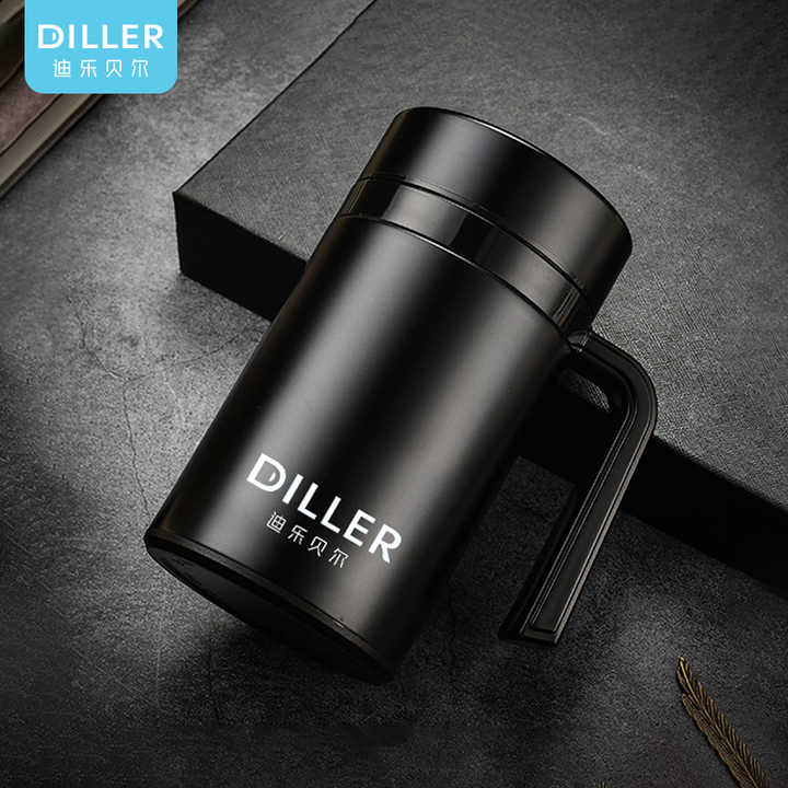 Double Walled Thermal Vacuum sealed Insulated Thermo Termos Tea Coffee ...