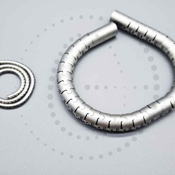 Factory Endoscopy Snake Bone Tube Precisely Cut Capillary Tubes Bending ...