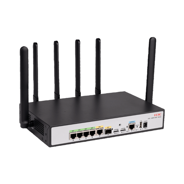 H3C Enterprise MSR1104S-5G-CN Wireless Router Modem New 6 1000Mbps 2WAN ...