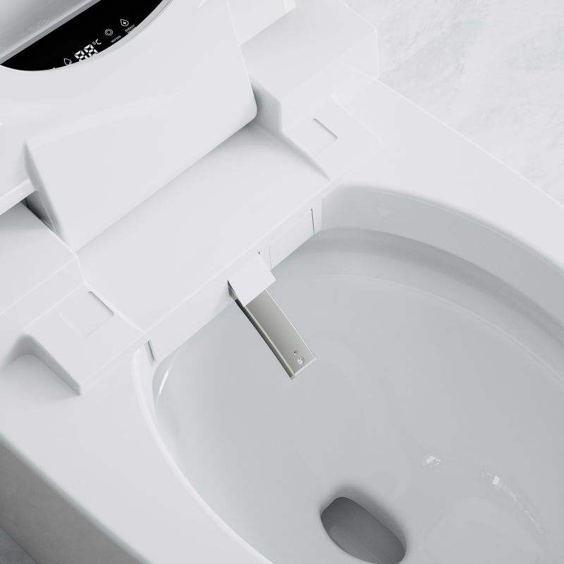 Wealwell Modern One Piece Smart Toilet Automatic Flushing Self Cleaning ...