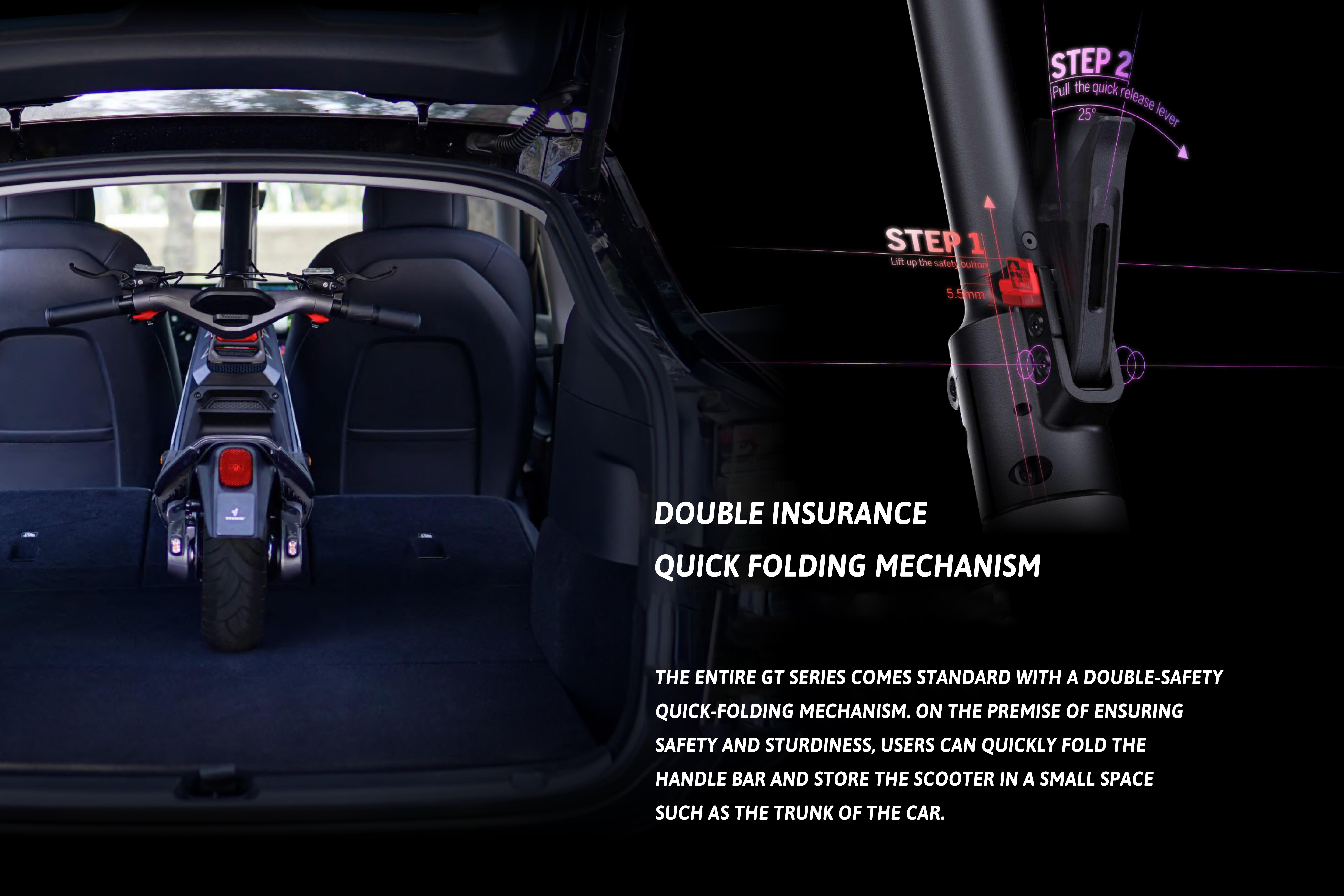 NINEBOT SEGWAY GT1 60KM/H SuperScooter Electric scooter - Kiwi ...