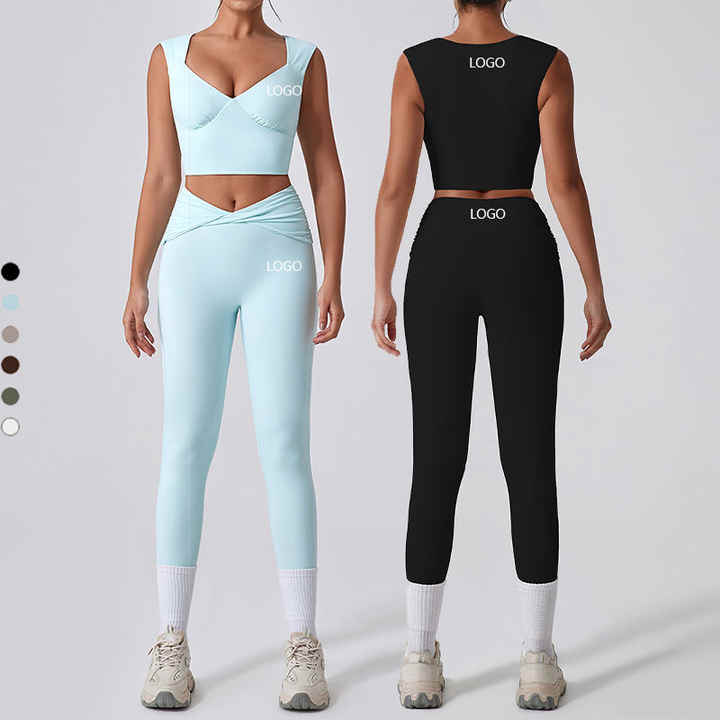 Wholesale Sports Activewear Women Gym Fitness High Waist Yoga Flared ...