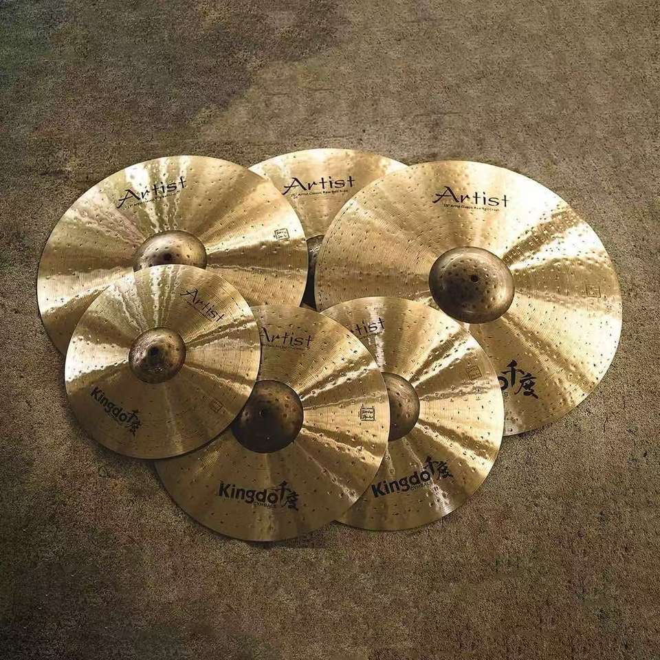 Kingdo Classic Raw Bell Series 2025 Handmade B20 Cymbals