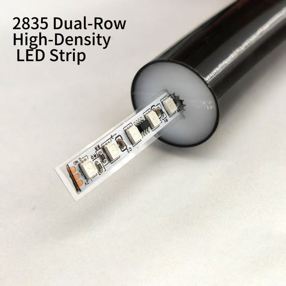 Black 360 Rgb DMX512 SPI Led Silicone Tube Neon Flex Nightclub Lights ...