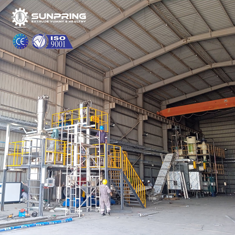 SunPring Pregelatinized Starch Making Machine Cationic Modified Starch ...