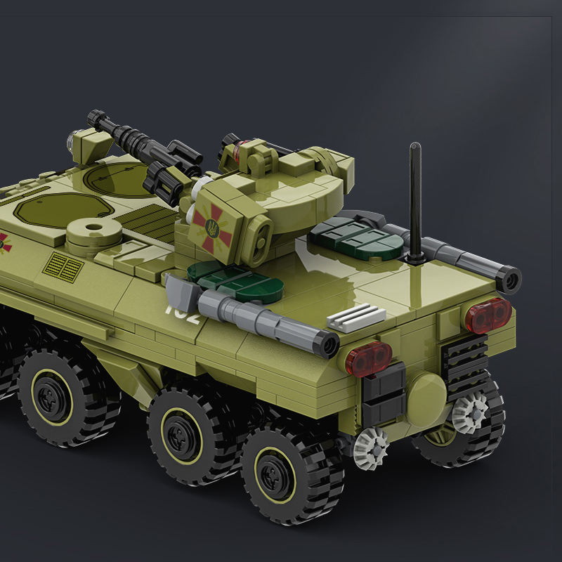 Military Series 3515 Infantry Fighting Vehicle BTR-4 MOC Block Set