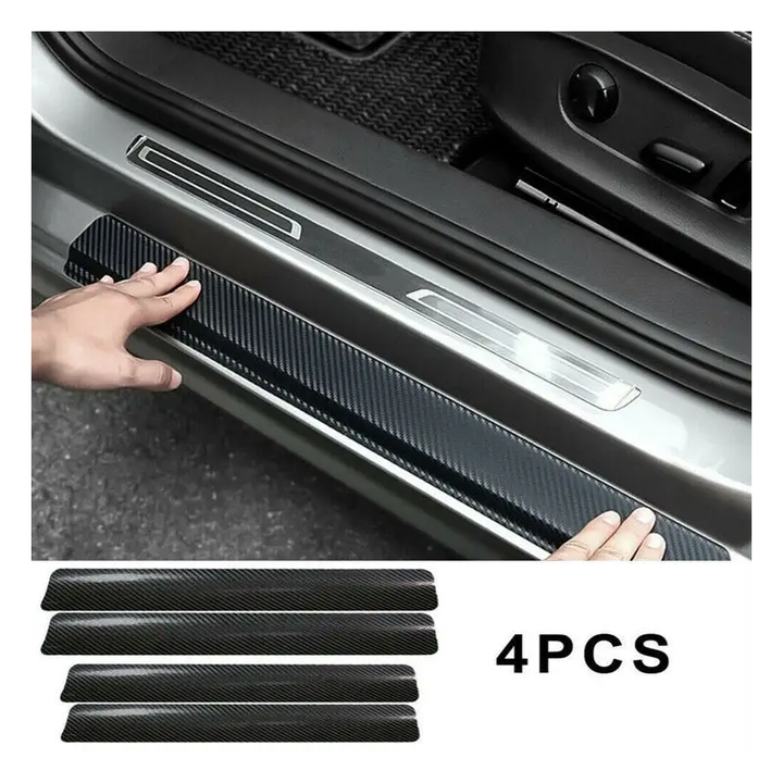 Car Door Threshold Sill Trunk Bumper Pedal Anti Scratch Waterproof ...
