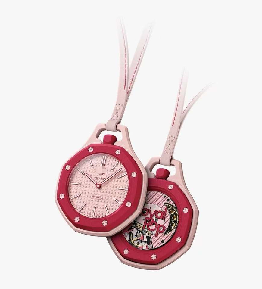 Luxury Octagonal Leather Quartz Wall Clock Pendant Quartz Movement ...