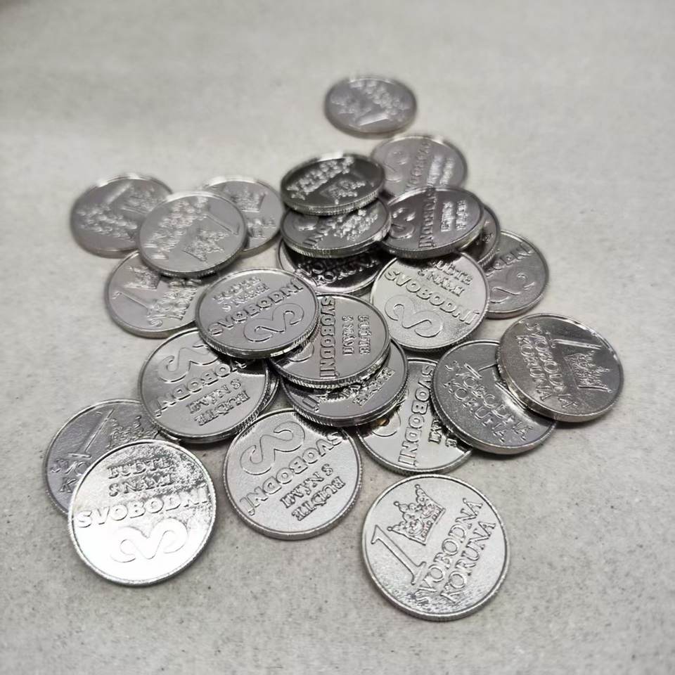 Metal Gold Coins Customized 2D 3D Zinc Metal No Color Die Struck ...