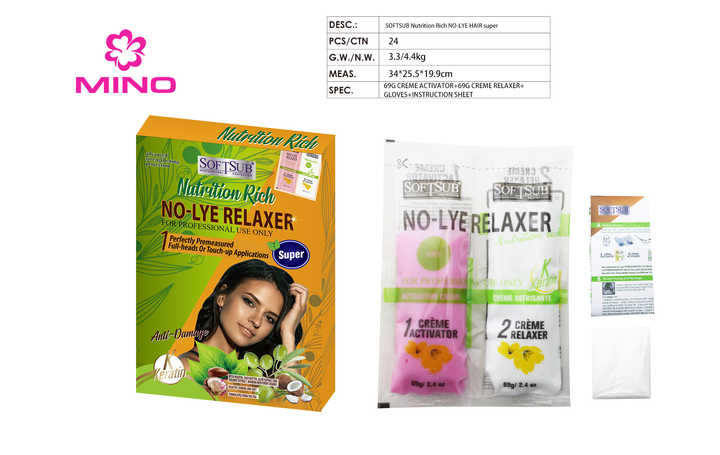 Softsub No-Lye Hair Relaxer for Ethnic Hair| Alibaba.com