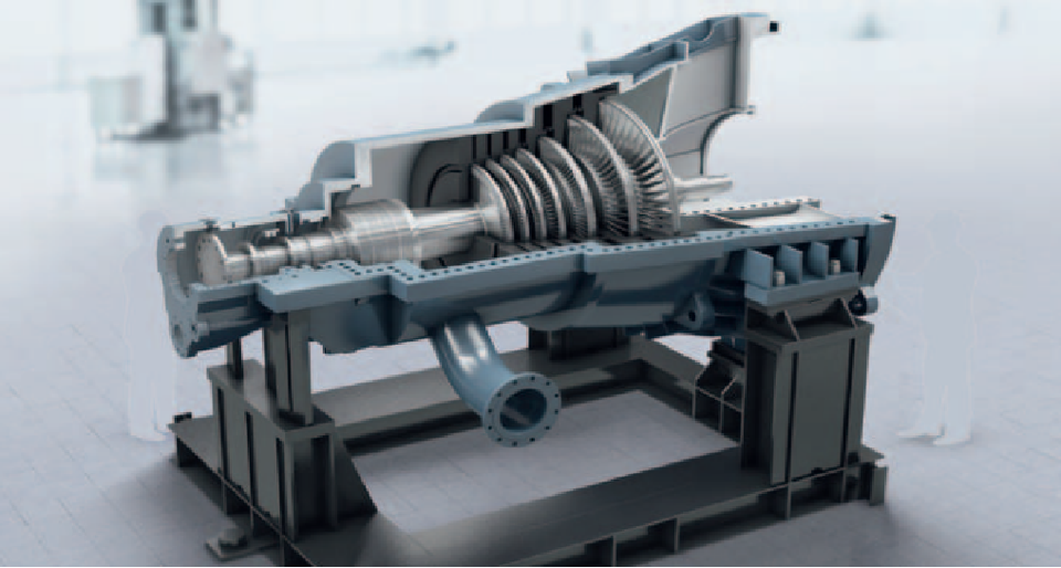 DTEC Provided Siemens Used Steam Turbine 30MW for Biomass Gasification