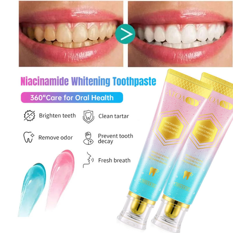ATOANY Private Label Original Niacinamide Toothpaste 100g Peach-Scented ...