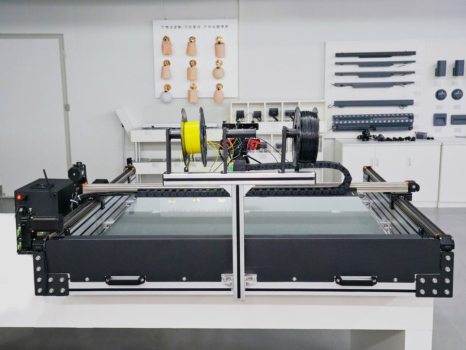 Outdoors Logo 3d Automatic Printer - Large Scale Sign Printer