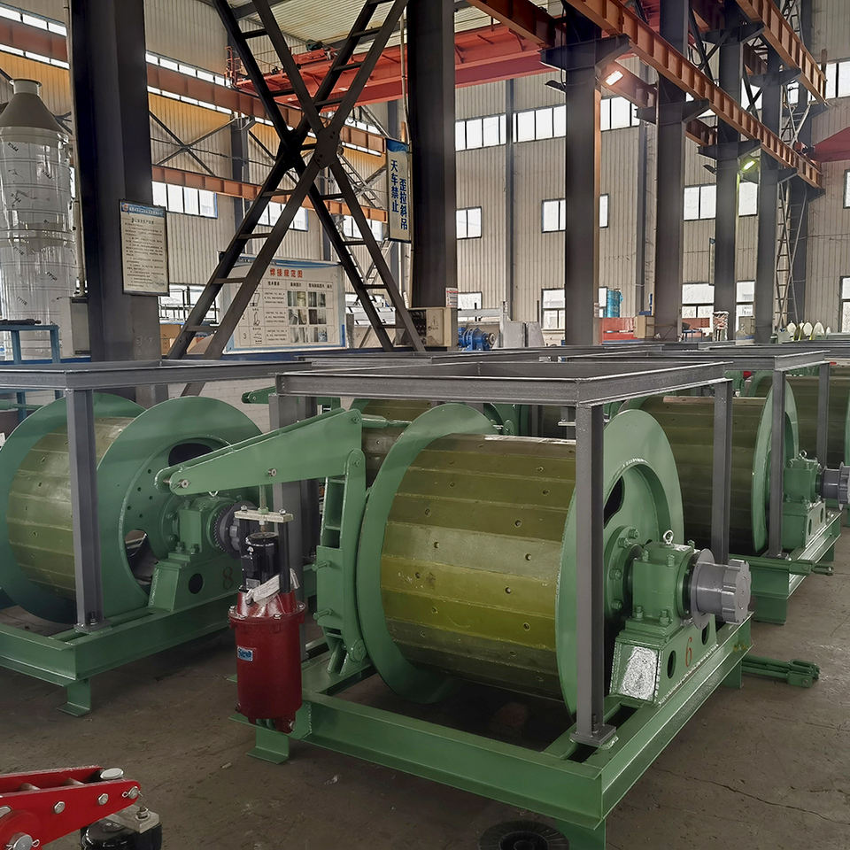 JTK Drum Crane Winch 2.0T Load 426m Max Height in Underground Roadway ...