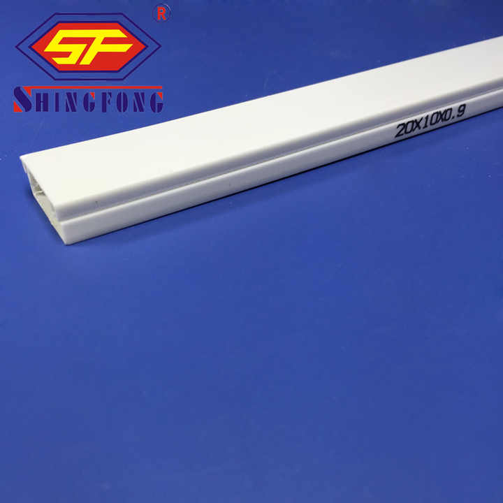 Adhesive Electric trunking Canaleta de PVC Cable Channel with sticker ...