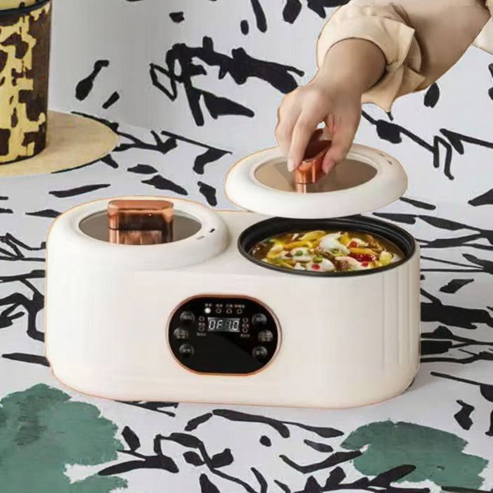 Smart Rice Cooker - Dual 3.1-4.0L Capacity & 900W Power