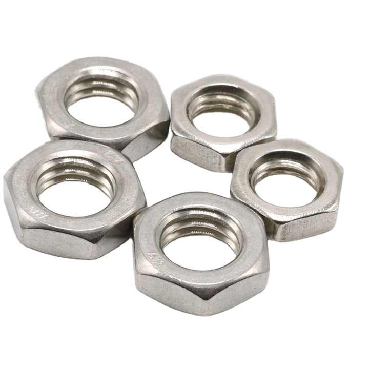 M26 M32 Stainless Steel SS316 Hex Thin Nut| Alibaba.com