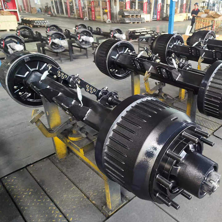 German-Standard Axle (China Production) Ideal for Semi-Trailers ...