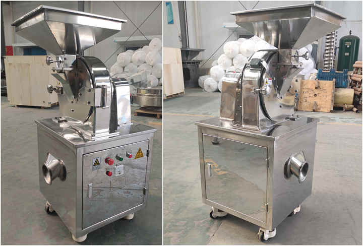 Pin Mill Micron Sugar Cassava Mini Pulverizer Flour Grinder