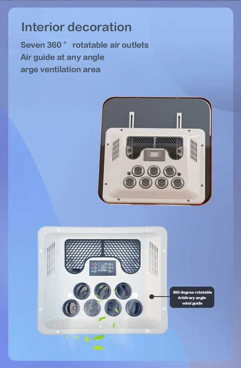 Roof Mounted Aircon Motorhome Vehicle air Conditioner System for ...