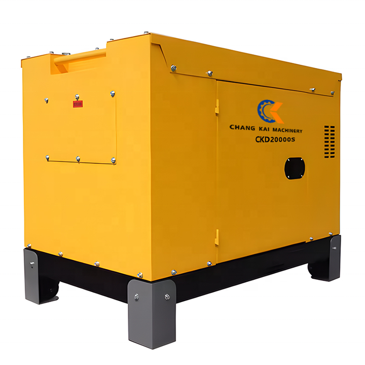 Super leiser tragbarer 18-kW-Generator Luftgekühlter Dieselmotor Home ...