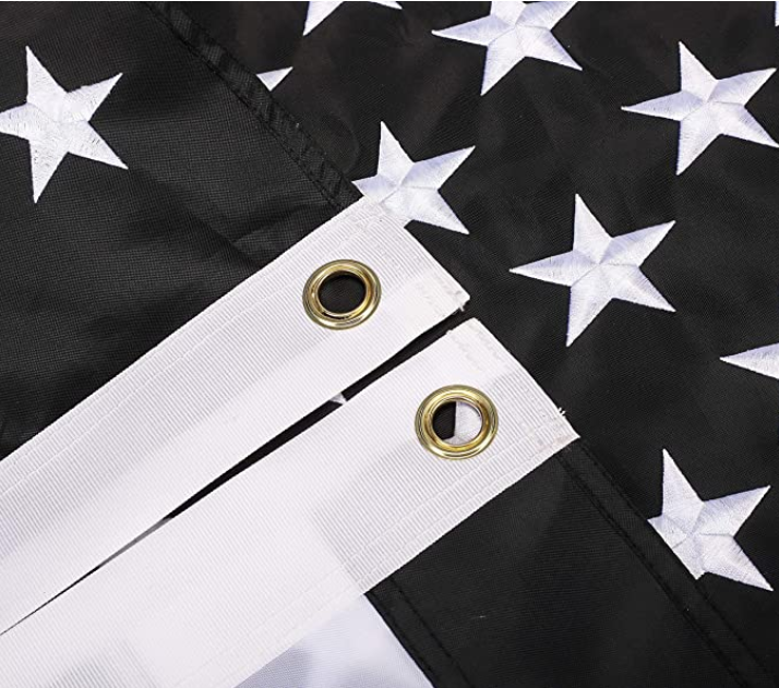 Blue and White Striped Flags - Durable & Versatile