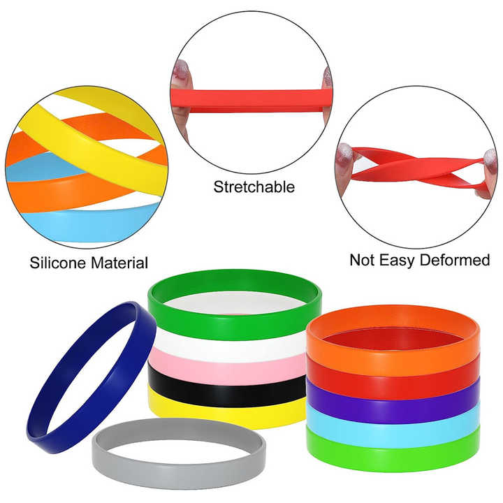 Custom Rubber Wristbands - Perfect for Promotions & Events