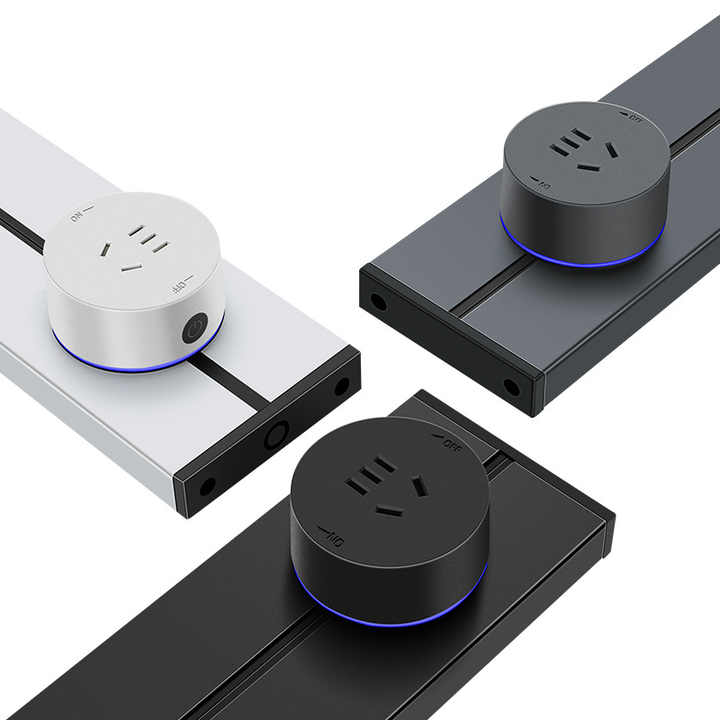 0.4M 1M Universal Multi Smart Office Desk Power Rail Track System ...