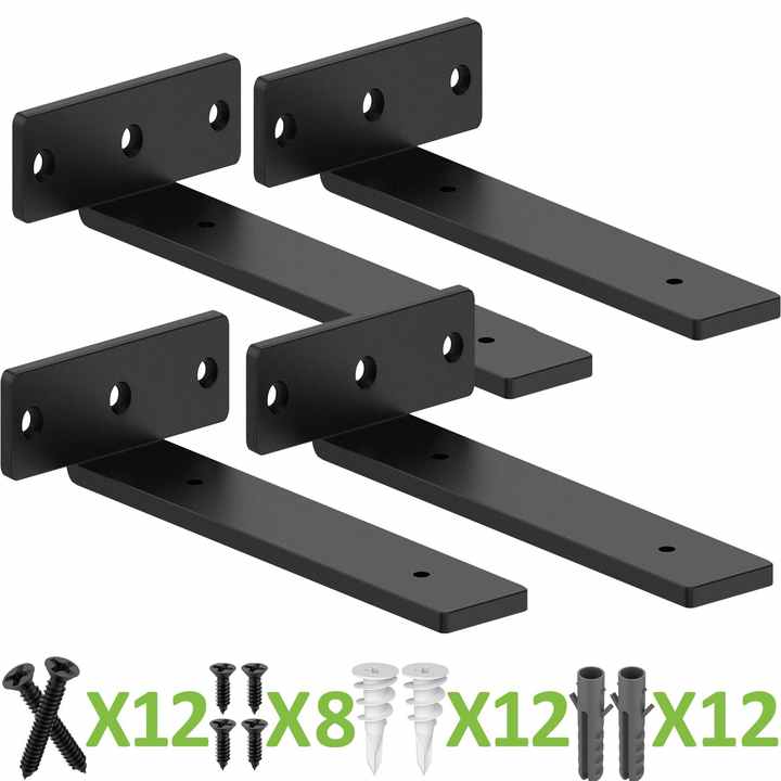 Factory Price Metal Shelf Bracket L Shape Thickened Corner Brace Shelf ...