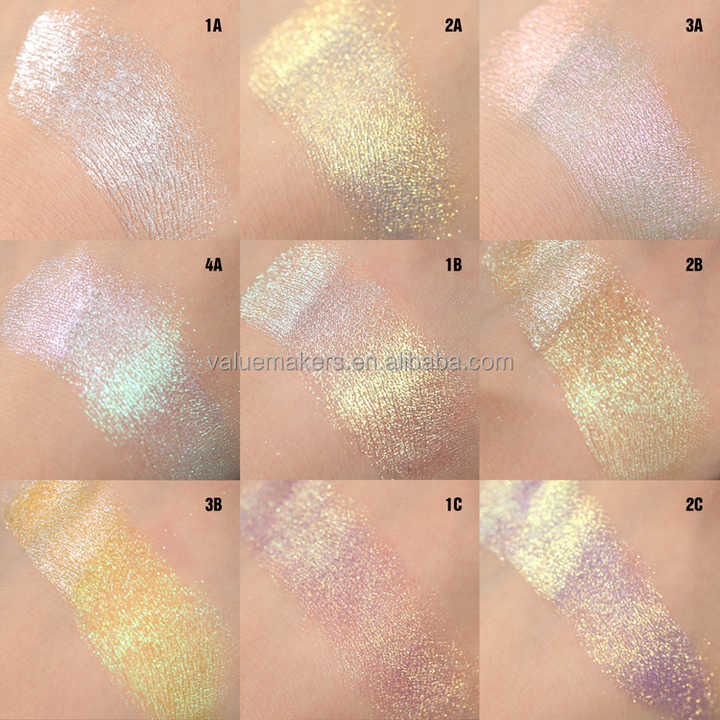 Custom DIY Eyeshadow Palette - Loose Red Glitter Pigment