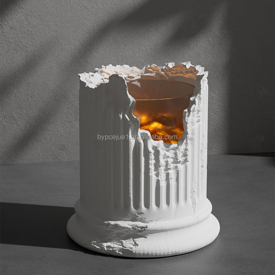 Electric Aroma Diffuser Lamp with Dilapidated Roman Column Design ...