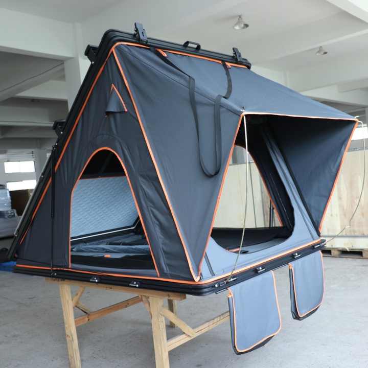 Aluminium Outdoor Camping SUV Car Insulating Layer RoofTop Tents 3-4 ...