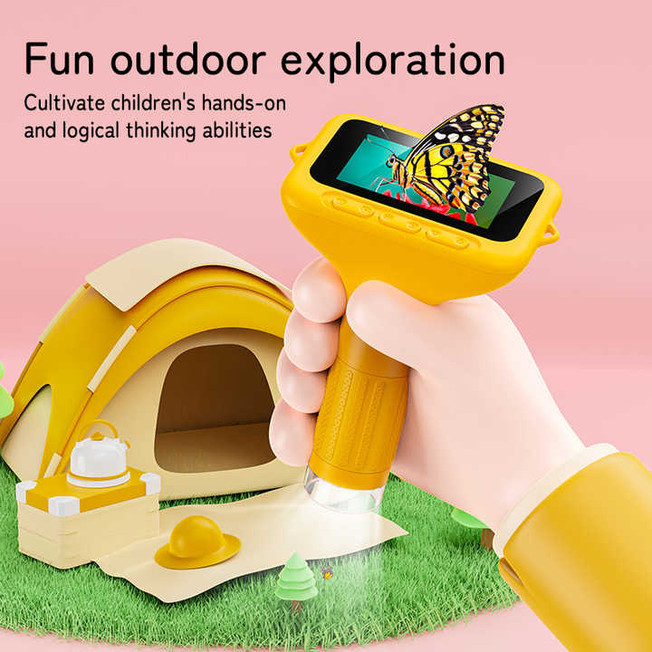Inskam 385 Portable Digital Microscope Camera for Kids 2025 8LED 1000X ...