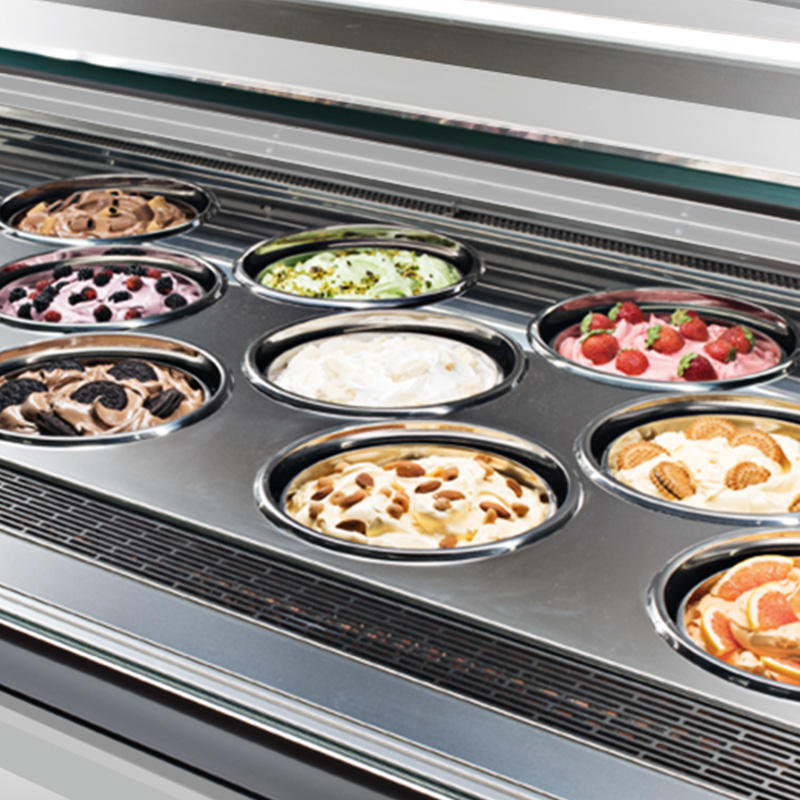 Prosky Pozzetti Gelato Showcase - Elegant Display Solutions