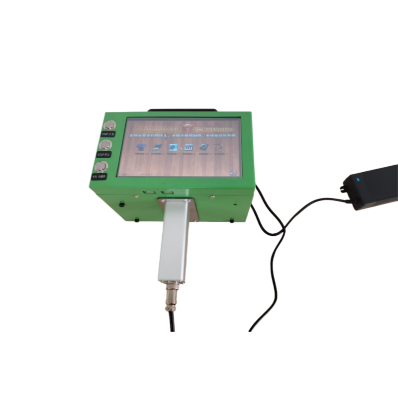 Portable Pneumatic Metal Dot Peen Engraving Machine LCD Control High ...