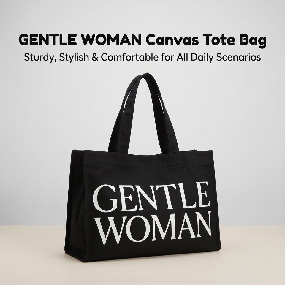 BunnyTote Eco-Friendly Customizable Cotton Canvas Tote Bag with Wide ...