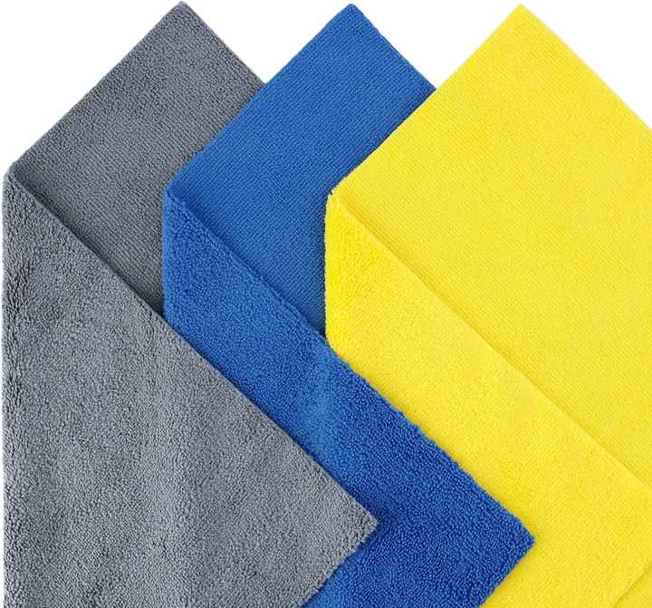 Ultrasonic Cut Edgeless Lint-Free Polyte Household Microfiber Heavy Oil ...