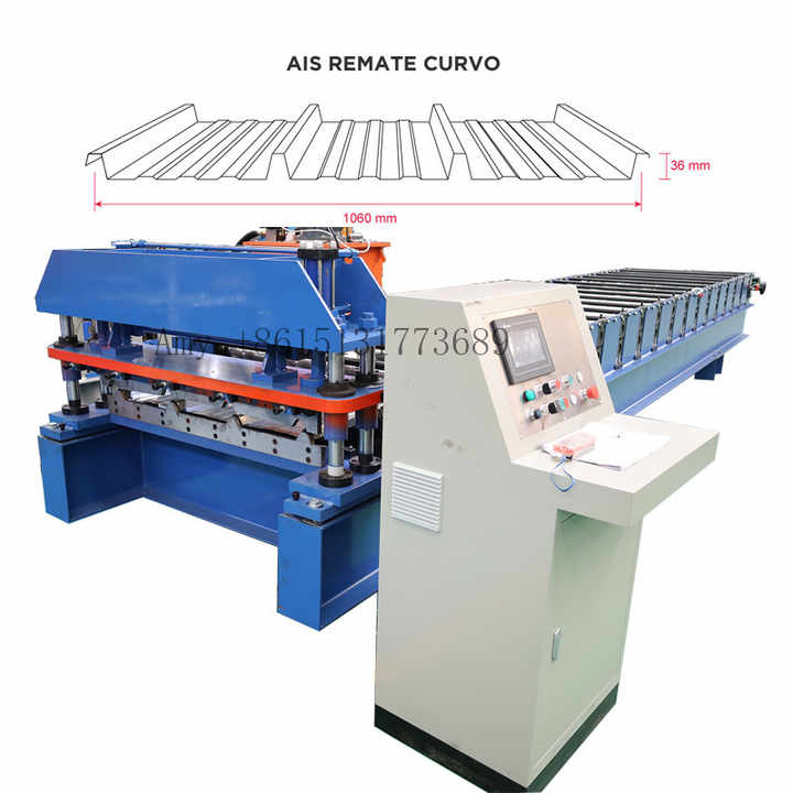 Peru Market TR4 TR5 Metal Roofing Sheet Roll Forming Machine