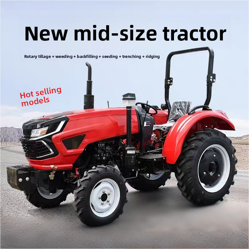 New Product Launch 40HP Four-wheel Drive Tractor with Yangdong Engine ...