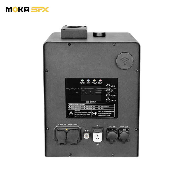 Moka 1000W Waterproof DMX512 Fireworks Machine - Cold Pyro